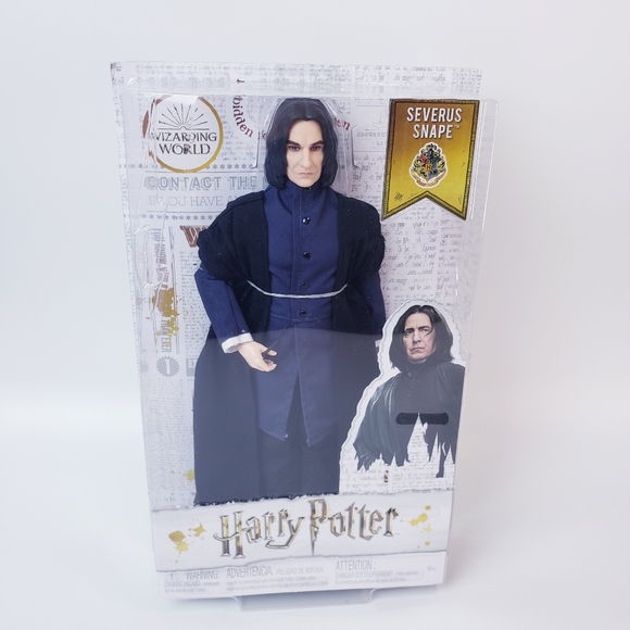 Mattel | Toys | Mattel Harry Potter Severus Snape Doll 2 Collectible Figure | Poshmark